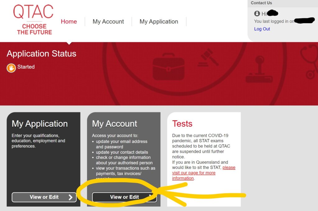 Where Do I Find My QTAC Application Number 2021 2022 