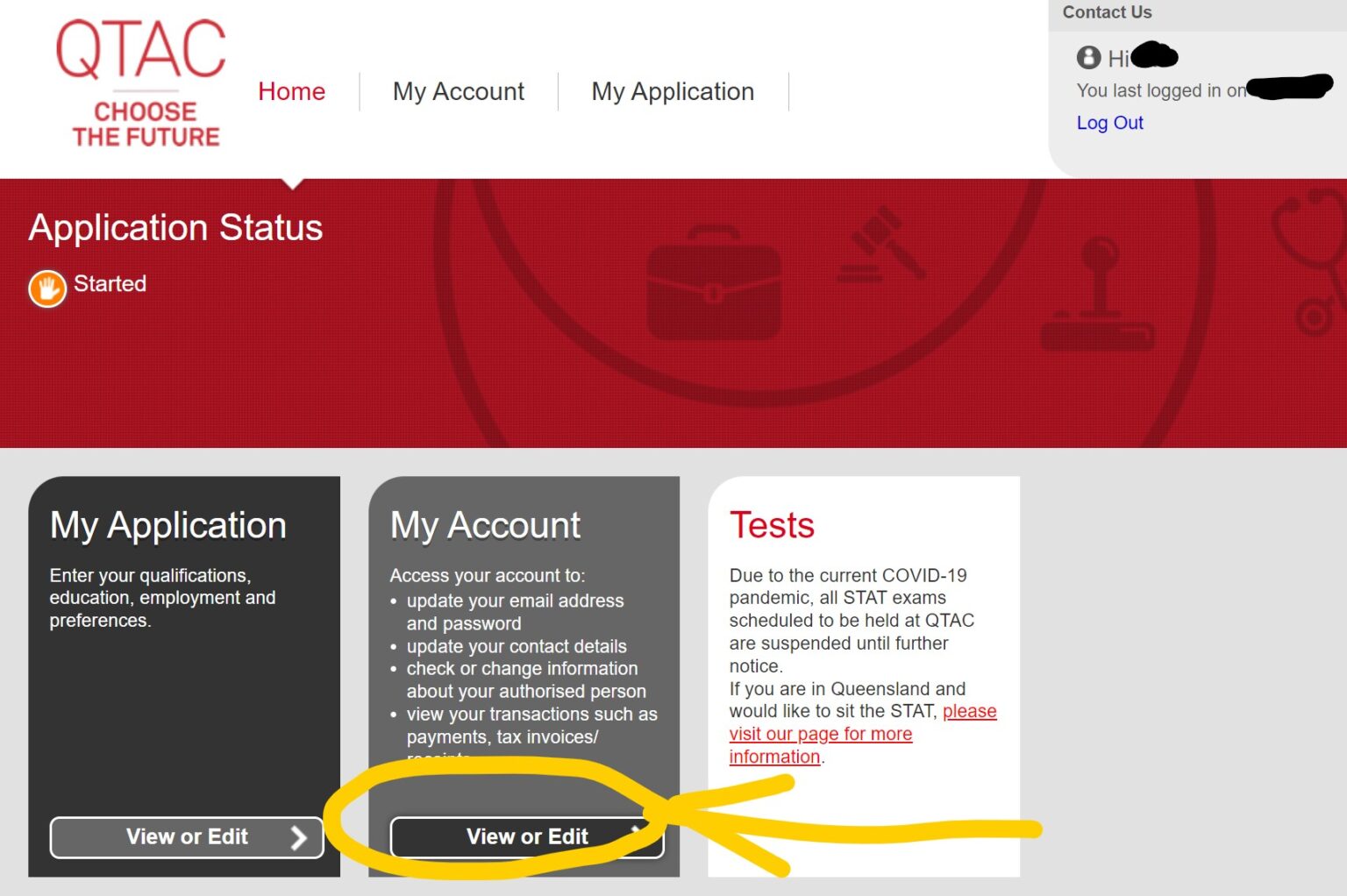 Where Do I Find My QTAC Application Number 
