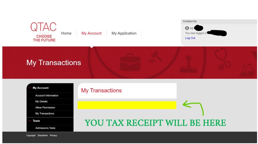 Where Do I Find My QTAC Application Number 2021 2022 